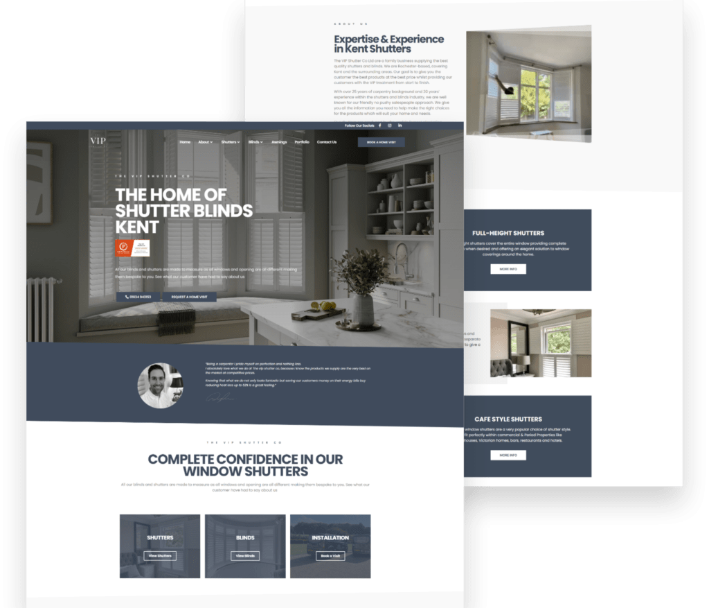 VIP Shutters | Echelon Media